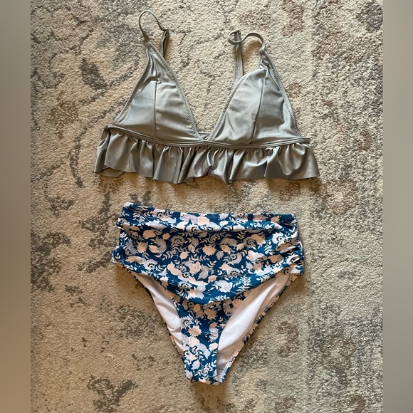 Cupshe | Swim | Cupshe Swimsuit Size Medium In Top And Bottom | Poshmark
